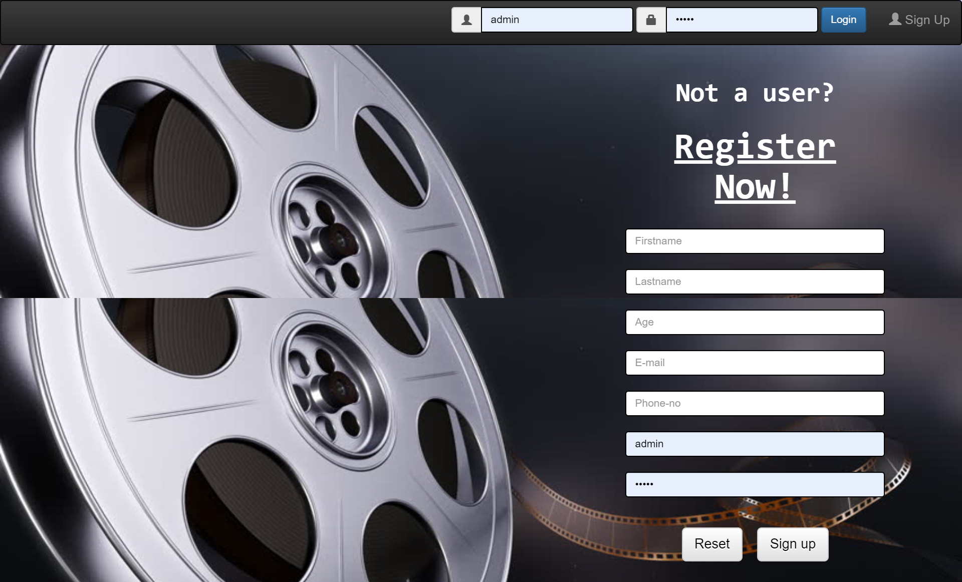 Movie Ticket Booking System In PHP With Source Code Codezips