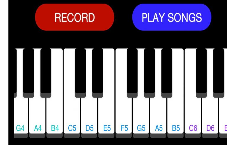 Android Piano(Keyboard) In Android With Source Code - Download Free ...