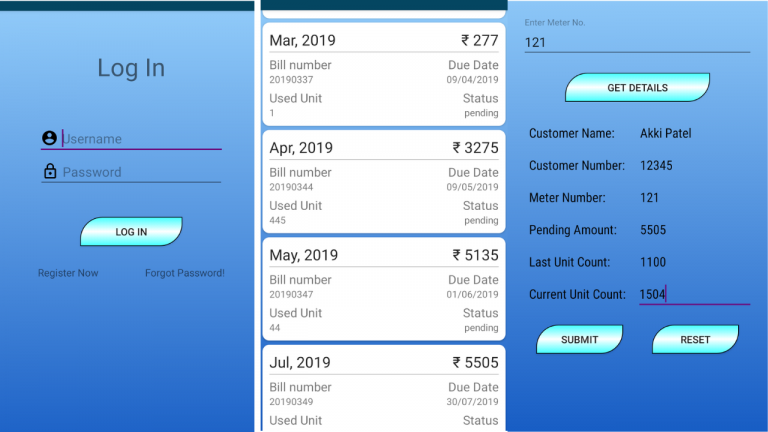 Online Electricity Billing System In Android With Source Code Download Free Projects Codezips