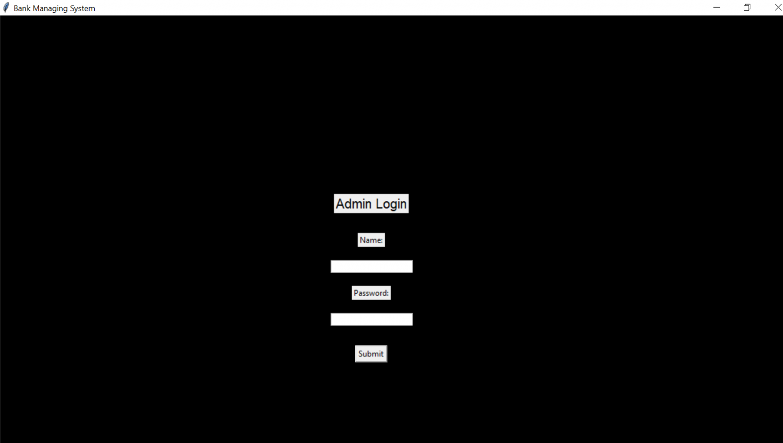 Bank Management System In Python With Source Code - Download Free Projects | CodeZips