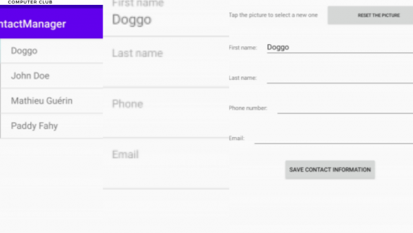 Contacts Manager In Android With Source Code Codezips