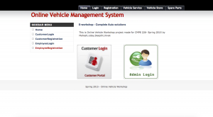Online Vehicle Management System In PHP With Source Code - Download ...