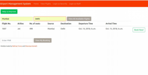 Airport Management System In Python With Source Code - Download Free Projects | CodeZips