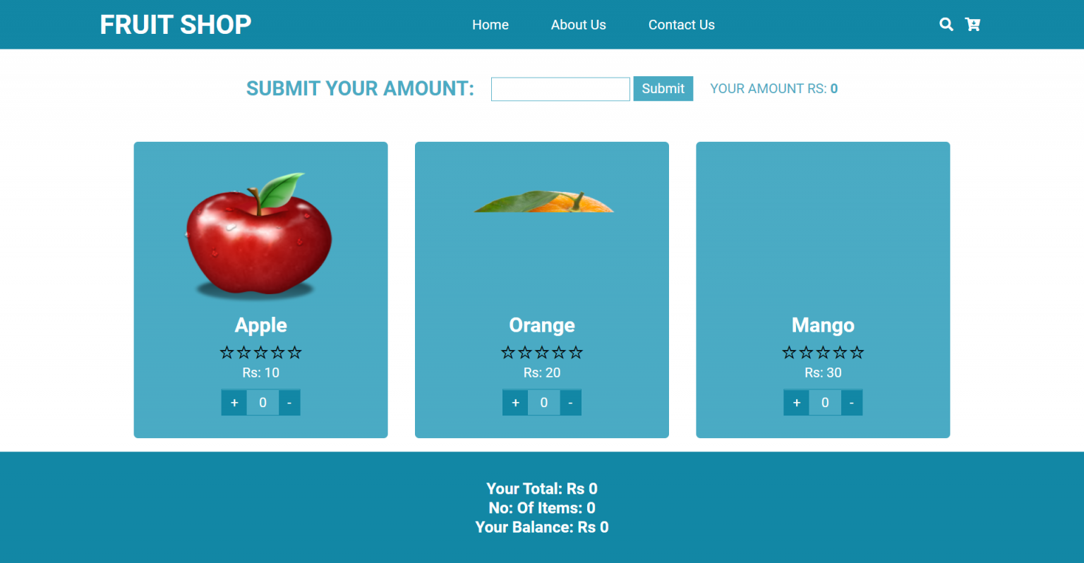 Fruit Shop Website With Source Code - Download Free Projects | CodeZips