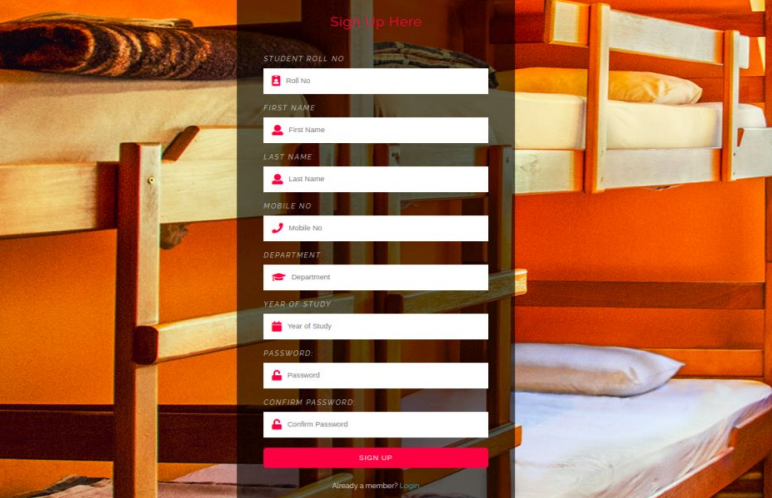 Hostel Room Allocation System with Source Code – Free Download - Download Free Projects | CodeZips