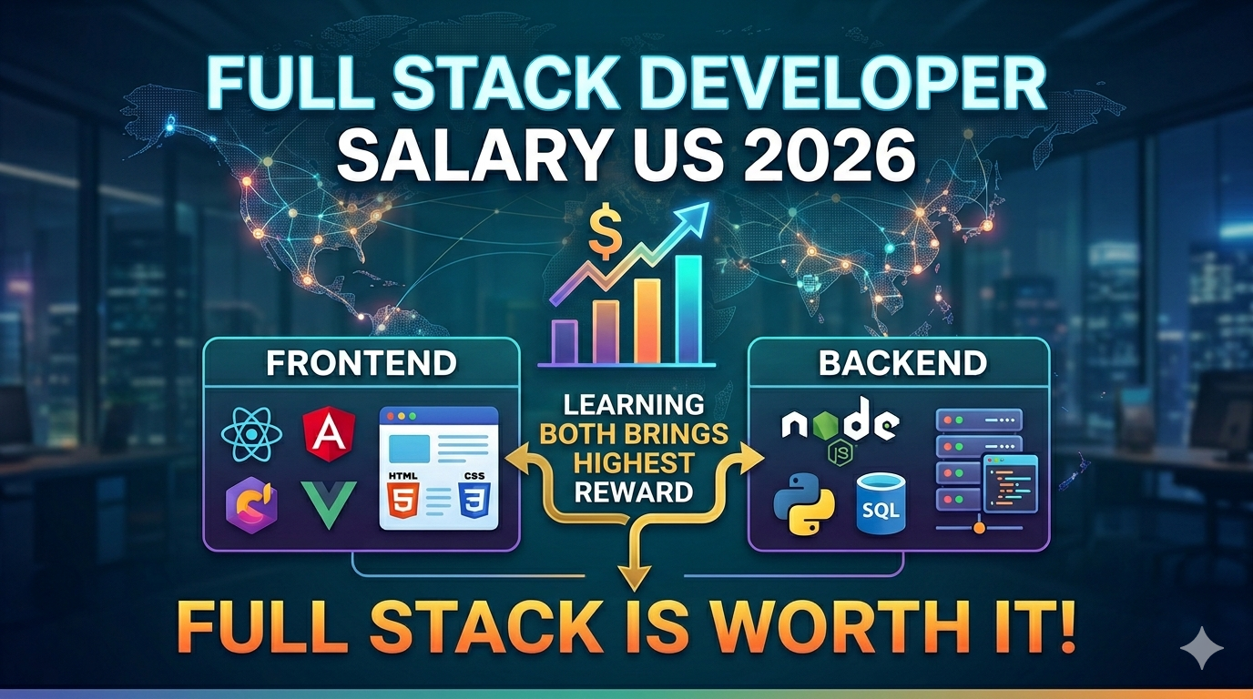 Full Stack Developer Salary US 2026 - Is It Worth Learning Both ...