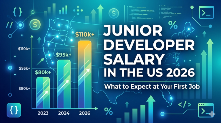 Junior Developer Salary in the US 2026 - What to Expect at Your First ...